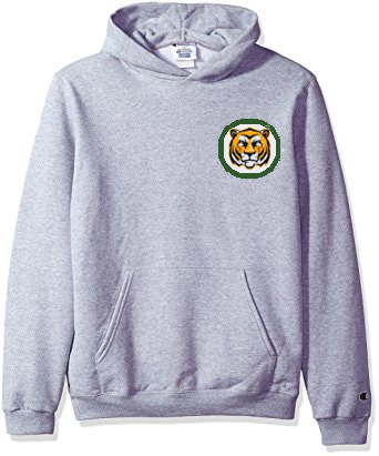 Tiger Logo Hoodie Grey - donefashion.com